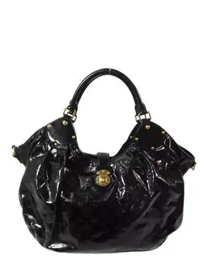 LOUIS VUITTON Surya L Mahina Shoulder Bag - Black