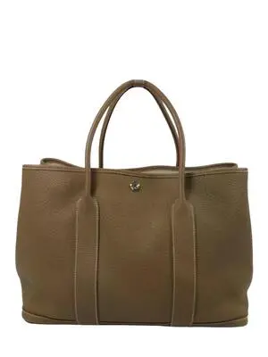 Hermès 2013 Pm Garden Party Tote Bag Brown