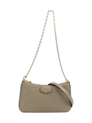 LOUIS VUITTON Monogram Empreinte Shoulder Bag - Neutrals