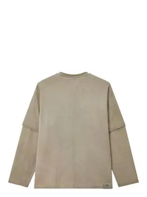 Izzue Layered Zip-pocket T-shirt - Neutrals