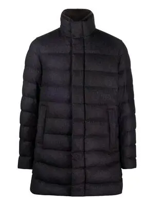 Herno High-neck Padded Jacket - Grey