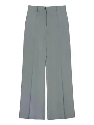 PARAH Rania Pressed-crease Trousers - Blue
