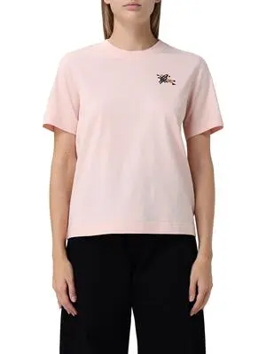BURBERRY Equestrian Knight Embroidered Cotton T-shirt
