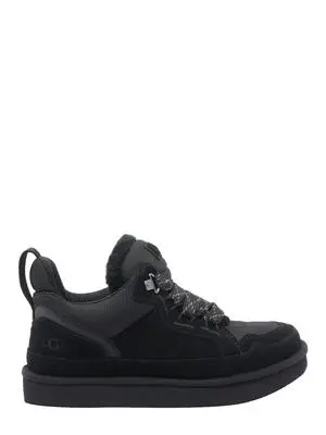 UGG Lowmel Suede Sneakers With Eva Sole And Embossed Logo Black