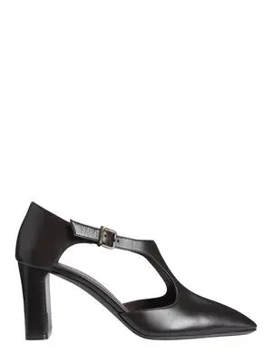 MAX MARA Nappa Leather Cut-out Pumps 75