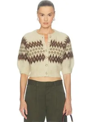 Citizens Of Humanity Molly Puff Sleeve Cardigan In . Also - Multi
