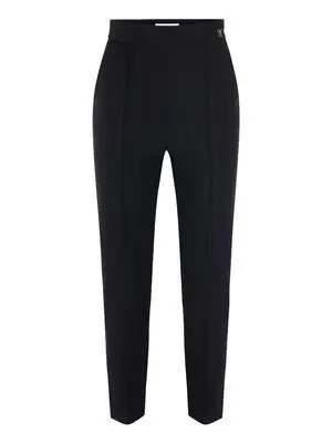 Elisabetta Franchi Technical-fabric Trousers - Black