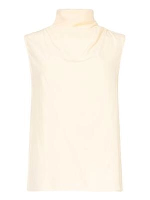REFORMATION Bobbi Cowl-neck Silk Top 8
