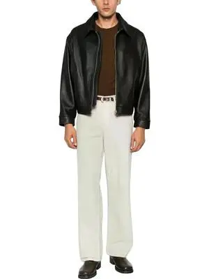 SUNFLOWER Corduroy Straight-leg Trousers - Neutrals
