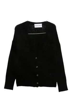EMERSON RENALDI V-neck Knitted Cardigan - Black