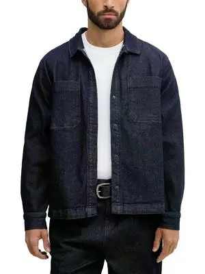 LINDBERGH Patch-pocket Shirt - Blue
