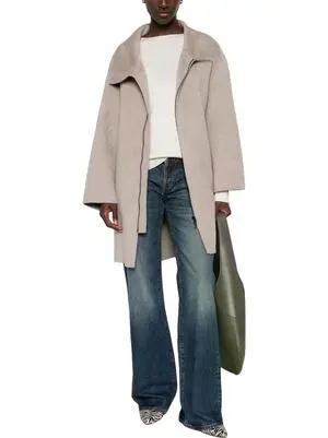 VELA SHOP Fine-knit Boat-neck Sweater - Neutrals
