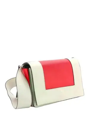 Celine Frame Leather Medium Shoulder Bag - Green