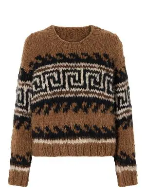 Suzie Kondi Sazan Jooshi Cashmere Sweater - Brown