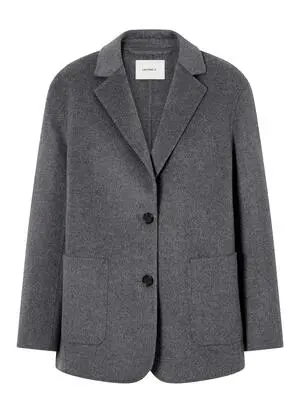 LISA YANG Double-faced Wool And Cashmere-blend Blazer - Gray