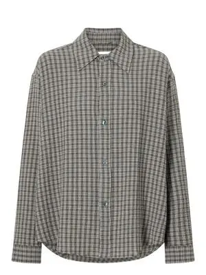 MFPEN Vacation Checked Cotton-blend Shirt - Multi