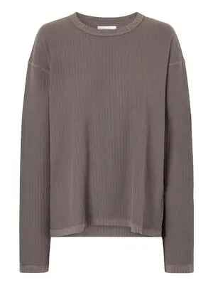 MFPEN Reverse Rib Organic Cotton T-shirt - Gray