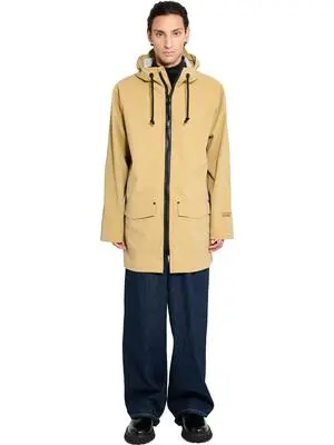 Stutterheim Stockholm Patch Raincoat Sand