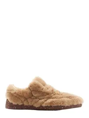 Gabriela Hearst Ohio Shearling Sneakers - Tan