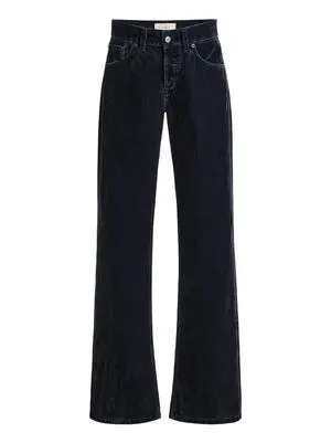 JEANERICA Kyoto Droit Corduroy Low-rise Straight-leg Jeans 27