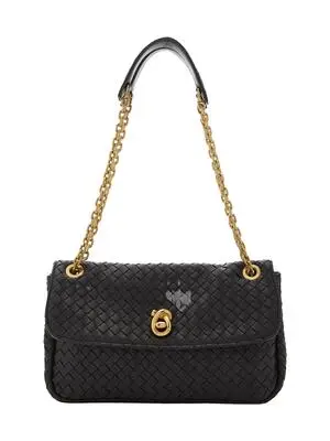 Bottega Veneta Madison Intrecciato Leather Bag - Brown