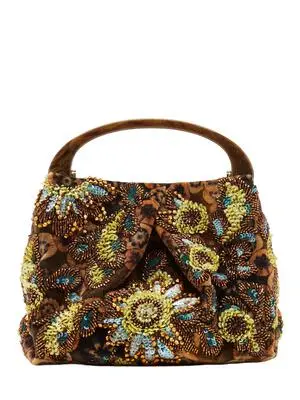 Dries Van Noten Crisp Small Cotton-blend Handbag - Multi