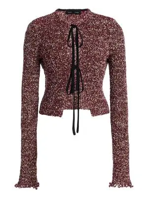 Proenza Schouler Colette Cotton-linen Top - Red