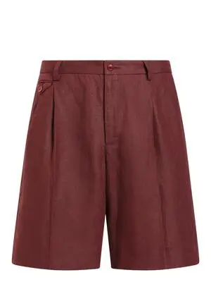 Dolce & Gabbana Pantalone Pants And Shorts Multi-colored Linen - Multicolor