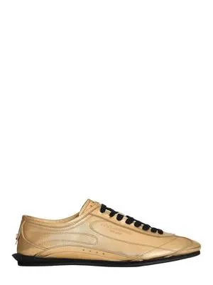Dolce & Gabbana Calfskin Lipari - Man Lace-ups 41 Gold