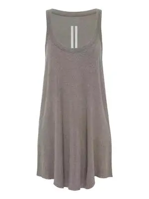 Rick Owens Gigi Ribbed-trim Tank Top - Grey