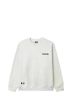 FINGERCROXX Logo-print Sweater - Grey