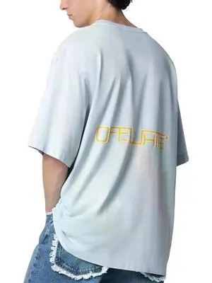Off-White Logo-print T-shirt - Blue