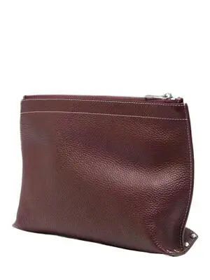 A.p.c. Neige Clou Clutch Bag - Red