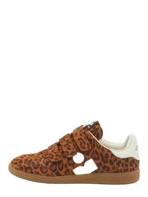 ISABEL MARANT VINTAGE Beth Touch-strap Sneakers - Brown