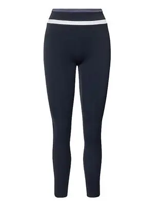 TALA Contrast-stripe High-waisted Leggings - Shadow Black
