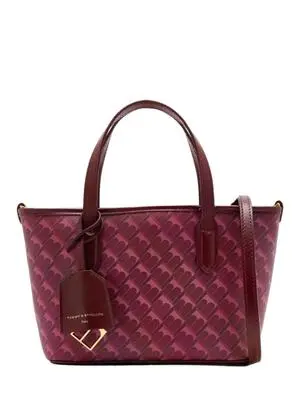 TAMMY & BENJAMIN Nano Shoppwe Tote Bag - Red