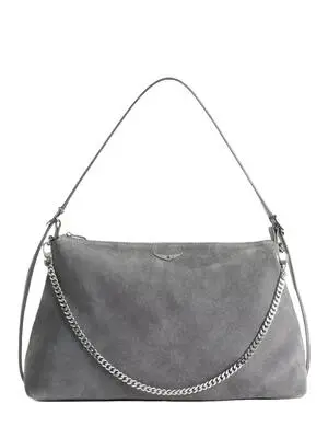 Zadig&Voltaire Jim Suede Bag - Grey