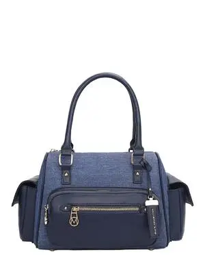 MKF COLLECTION BY MIA K. Thalia Shoulder Bag Navy - Blue