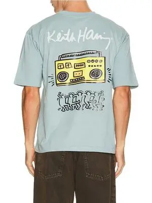 REASON Keith Haring Tee In . Also - Blue