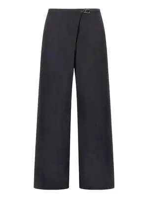 HERNO Gabardine Tailored Trousers