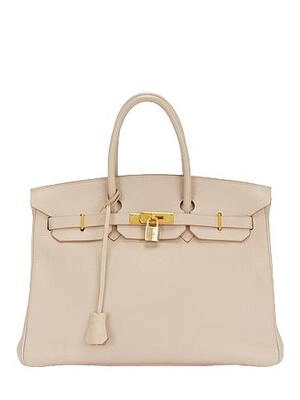Hermès Togo Birkin 35 Handbag - Gris Tourterelle
