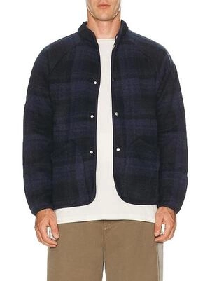 EDMMOND STUDIOS Atelier Jacket - Plain Navy