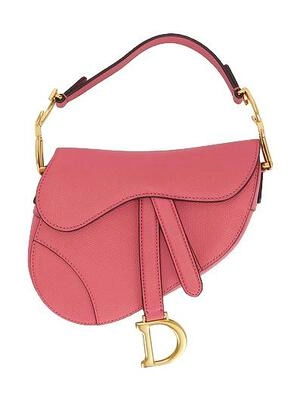 Dior Mini Saddle Bag - Pink