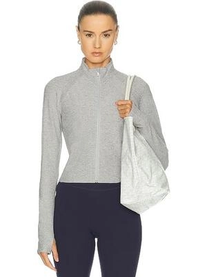 Beyond Yoga Spacedye High Definition Jacket - Silver Mist