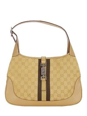 Gucci Jackie Hobo Bag - Beige