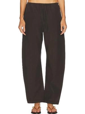 LESET Kyoto Drawstring Pant - Chocolate