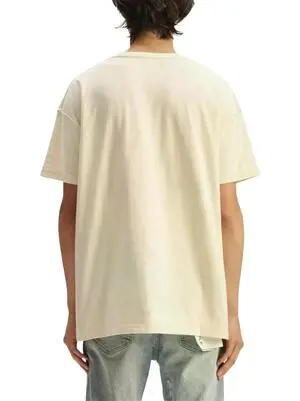 PURPLE BRAND Textured Inside-out T-shirt - Neutrals