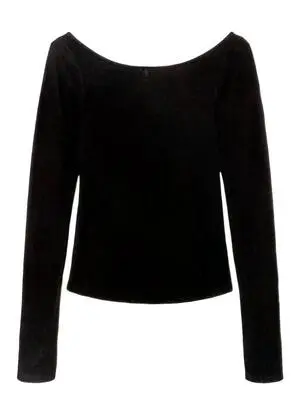 RE/DONE Ballet Long-sleeve T-shirt Black