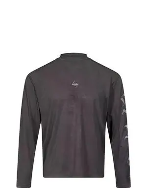 REPRESENT 247 Long-sleeve Graphic-print T-shirt - Grey