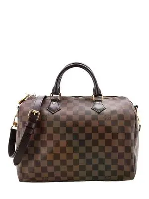 LOUIS VUITTON Speedy Bandouliere Bag Damier 30 Shoulder Bag - Brown